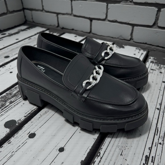NOBO | Shoes | Y2k Gothgrunge Academia Nobo Black Chunky Platform Chain ...